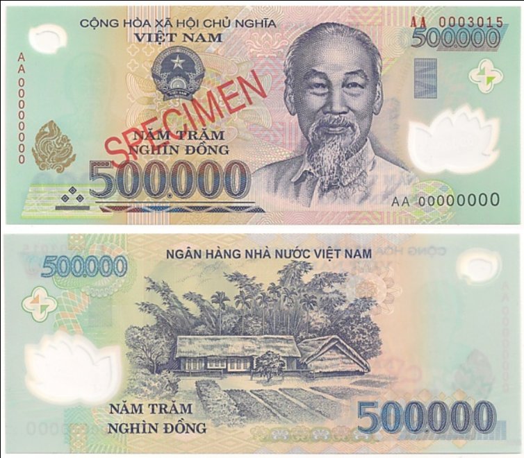 Polymer money issued from 2003 to present